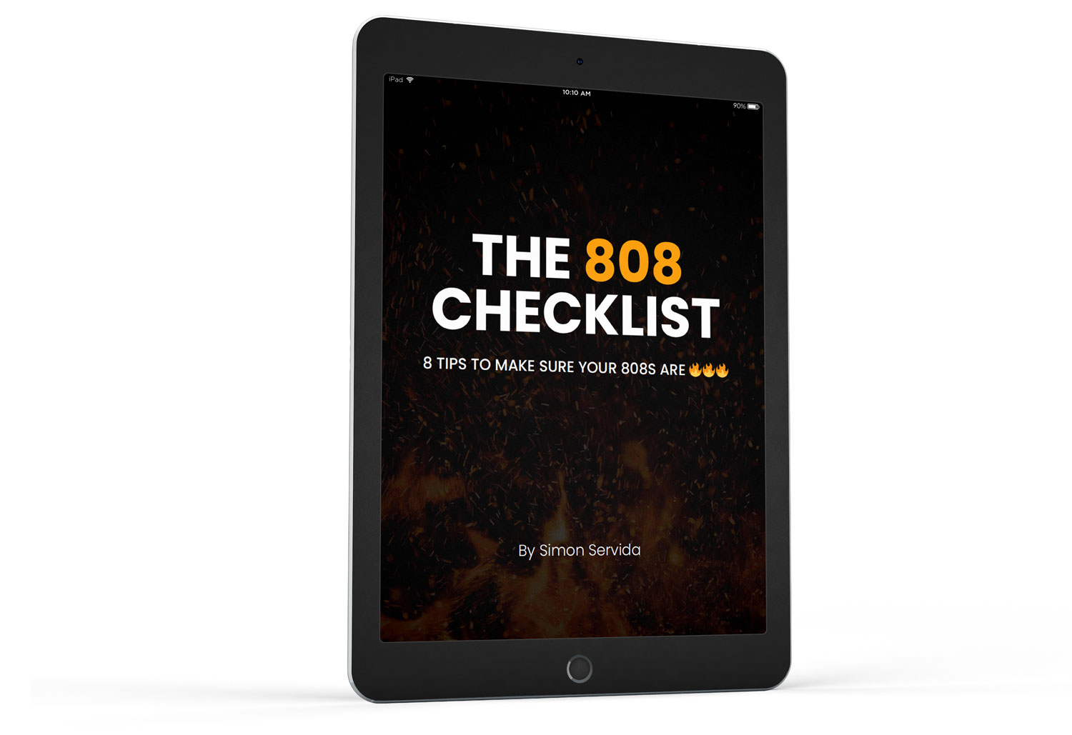 The 808 Checklist - Pro Level Beats by Simon Servida